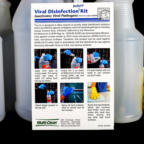 Viral Disinfectant Deluxe Kit