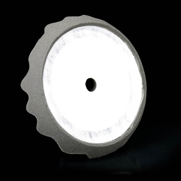 Pro 7" Black Finishing Waffle Foam Pad